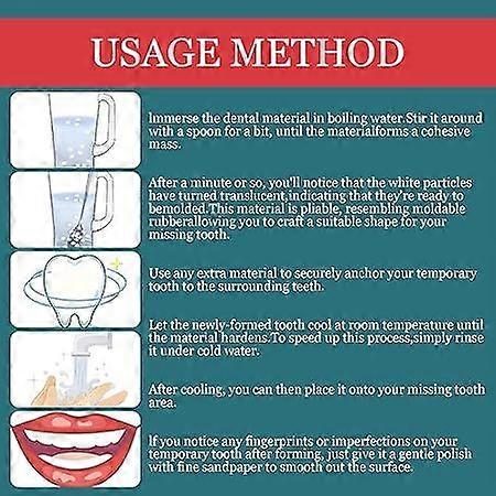 Dental Repair Kit Permanent Dentures Repair Kit Temporary Dentures ...