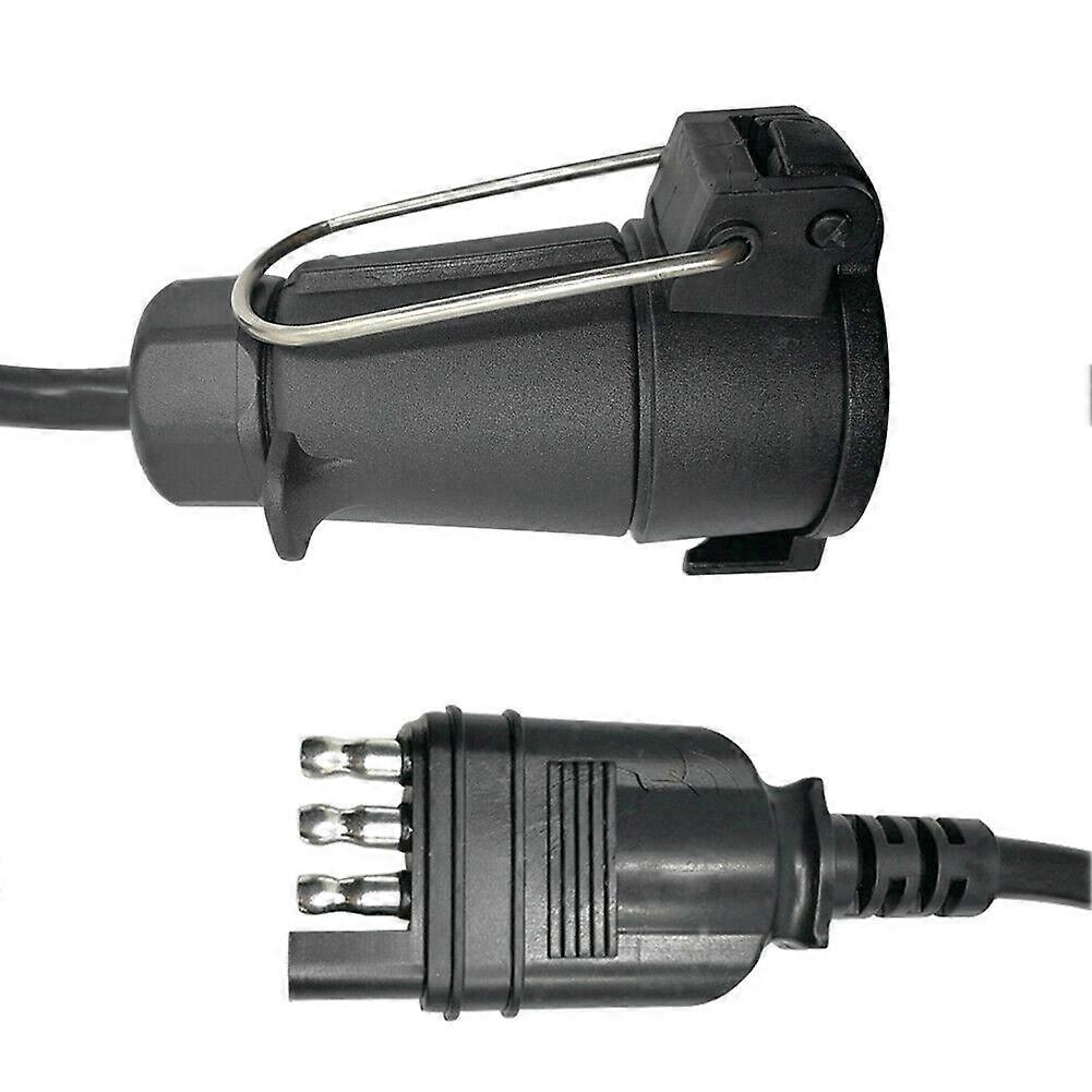 US to Europe Trailer Light Converter 4 Way Flat Socket (American ...