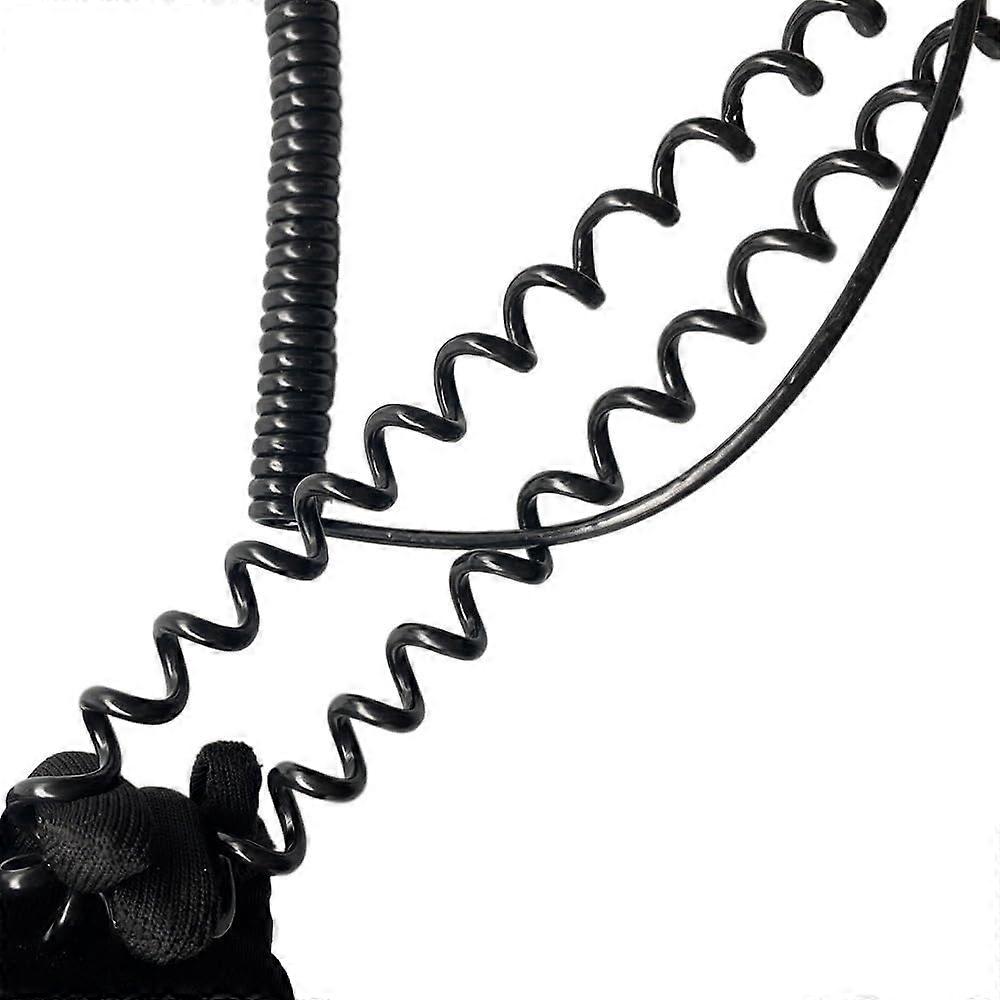 Telescopic Wire Spiral Cable 24AWG Retractable Power Cord 4Core Copper ...