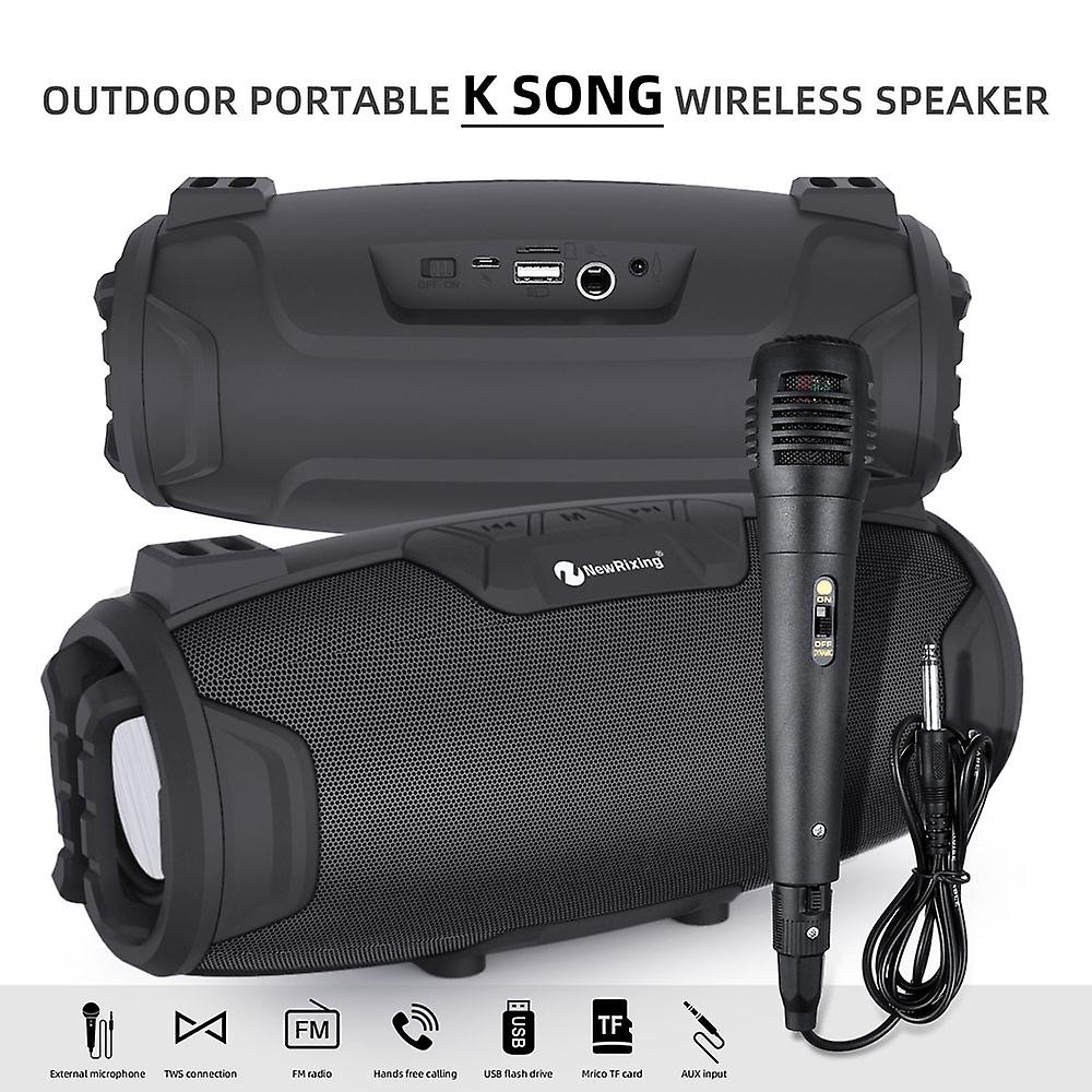 Tws Outdoor Portable K-song Bluetooth Speaker | Fruugo DK