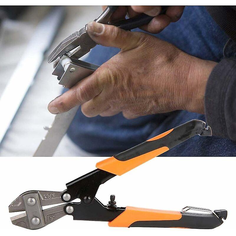 8 Inch Bolt Cutters Heavy Duty Mini Bolt Cutters Wire Rope Cutter ...