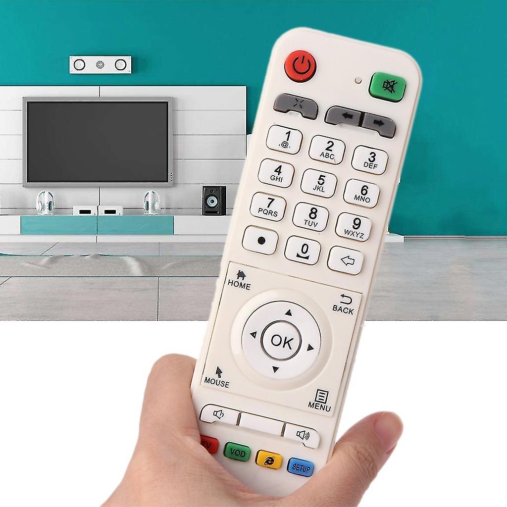 Remote Controller For Great Bee Iptv Arabic Box Replacement Part White ...