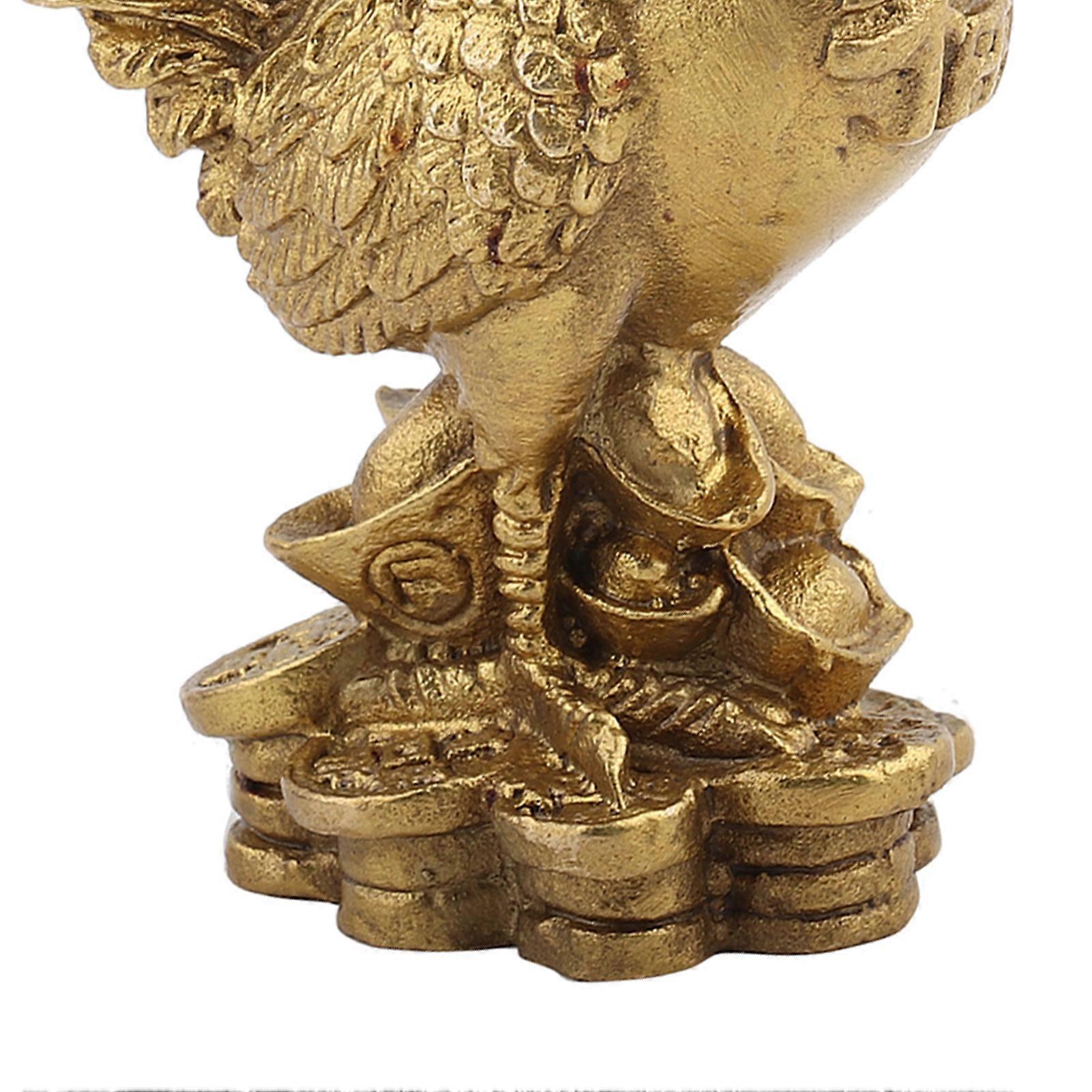 Best Pure Brass Rooster Chicken Symbol of Luck and Wealth in Geomantic ...