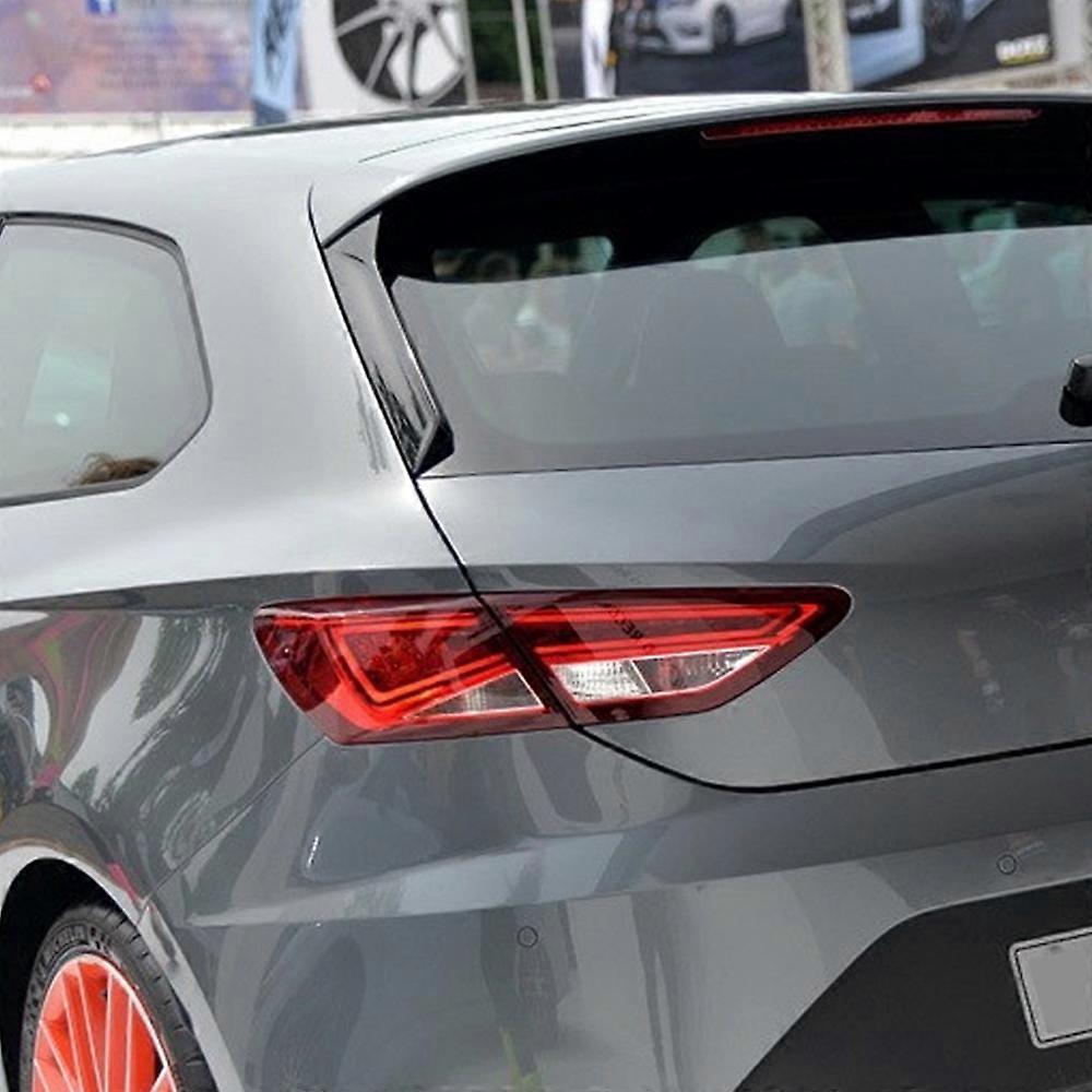 1 Pair Glossy Black Rear Window Side Car Spoiler Wing For Seat Leone 5F ...