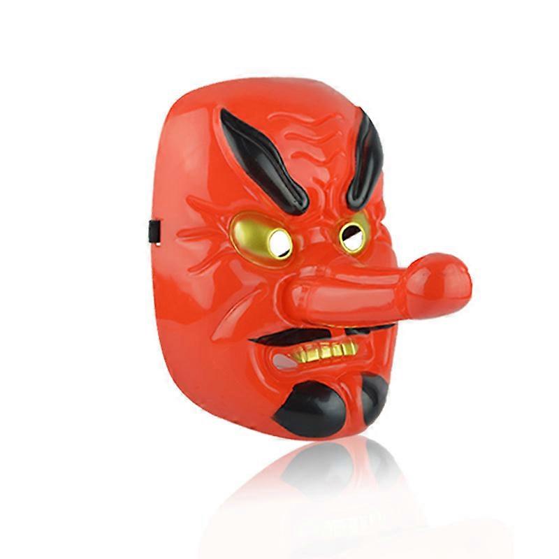 Halloween Red Tengu Mask Party cosplay mask | Fruugo UK