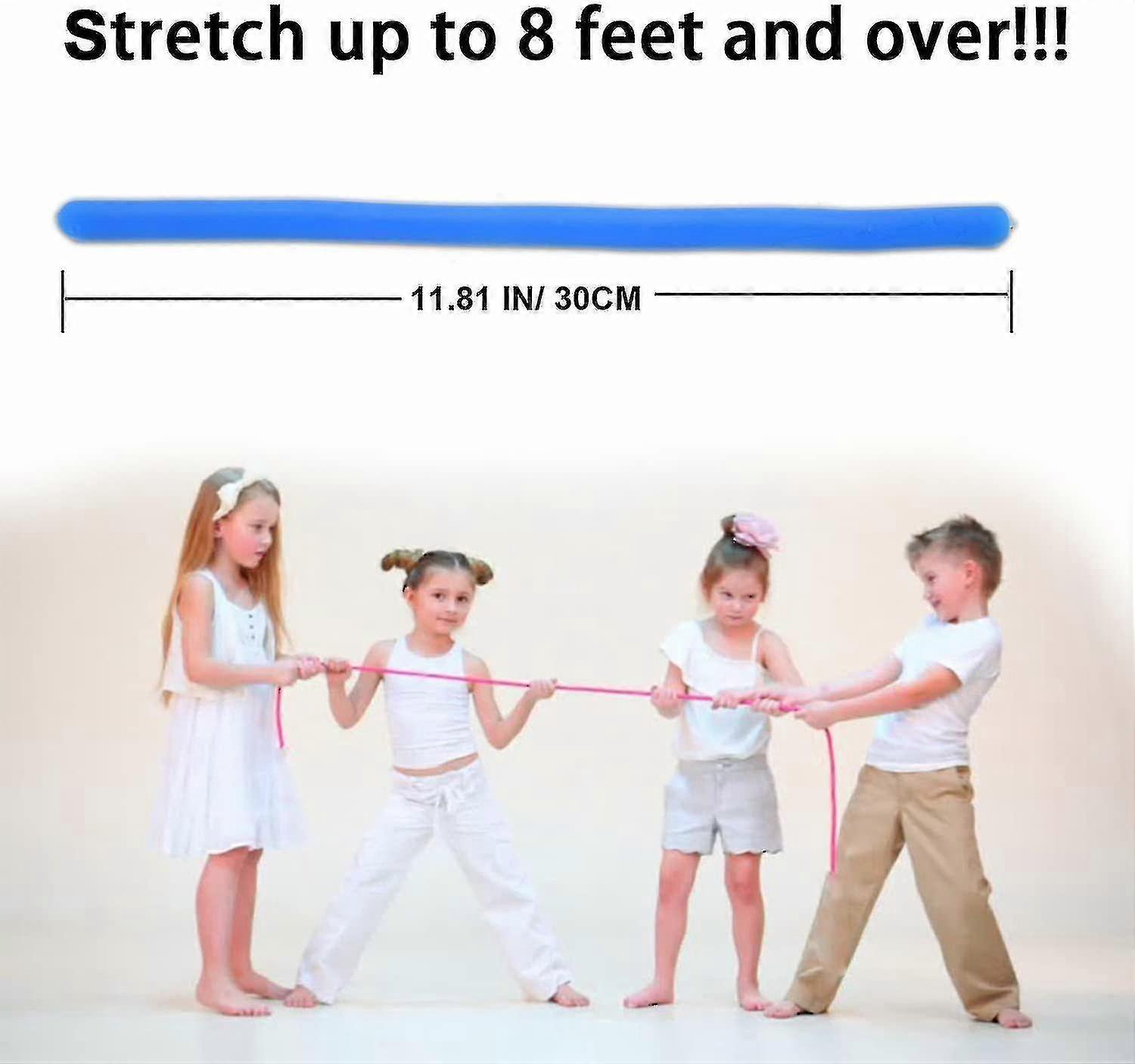 Fidget Toys Stretchy String Sensory Toys, Build Resistance Squeeze Pull ...