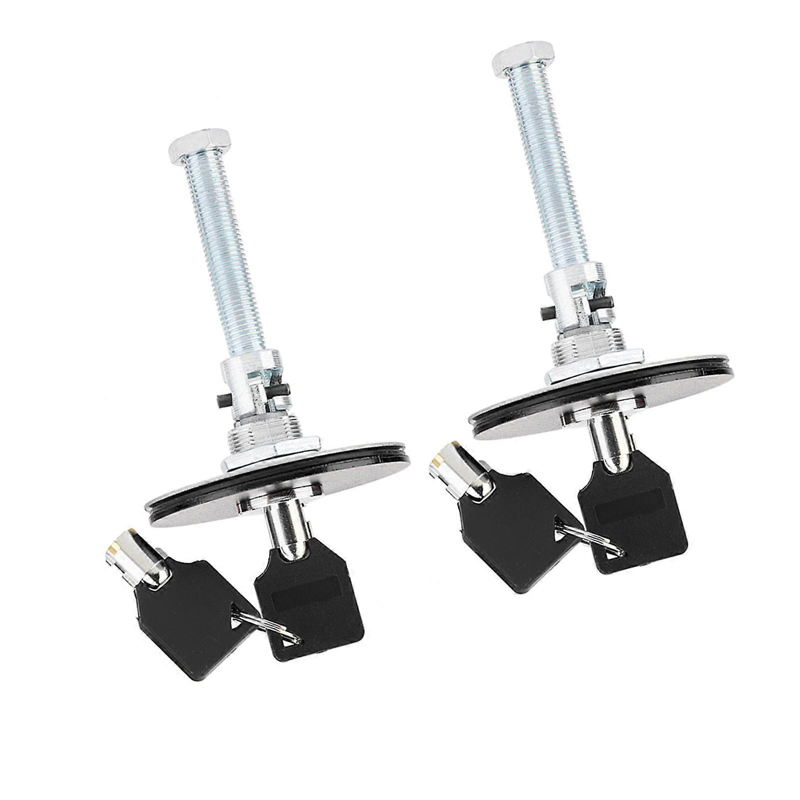 Car Universal Engine Hood Cover Lock Key Pin Kit Safety Latch Pin ...