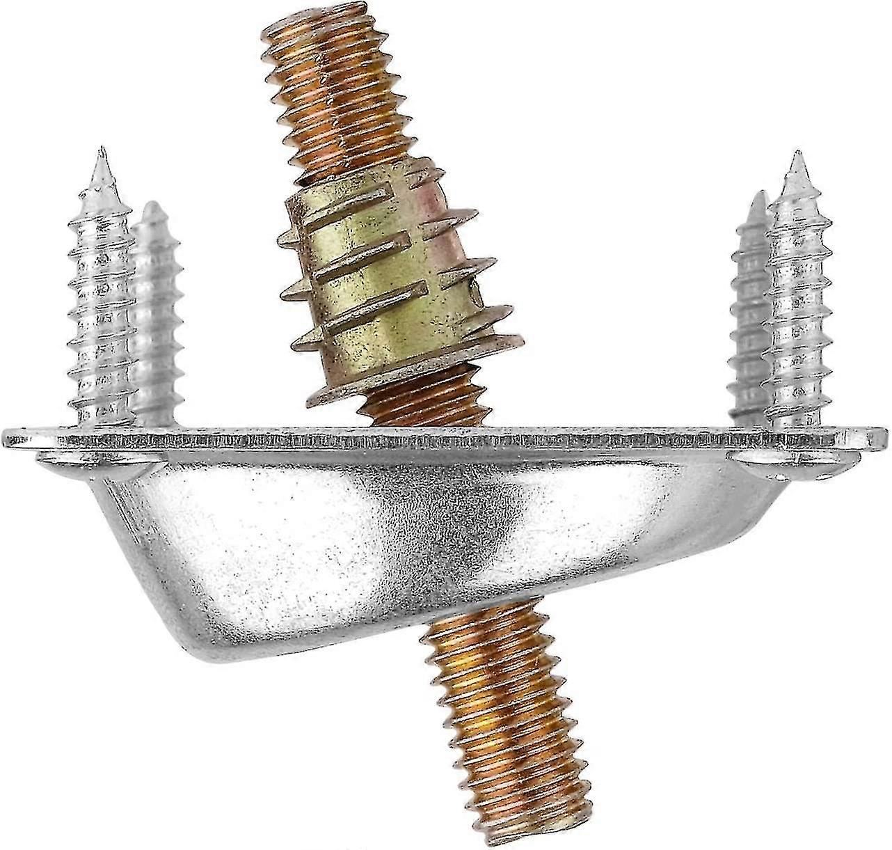 14 Degree Angled Leg Mounting Plates Furniture Table Leg Attachment ...