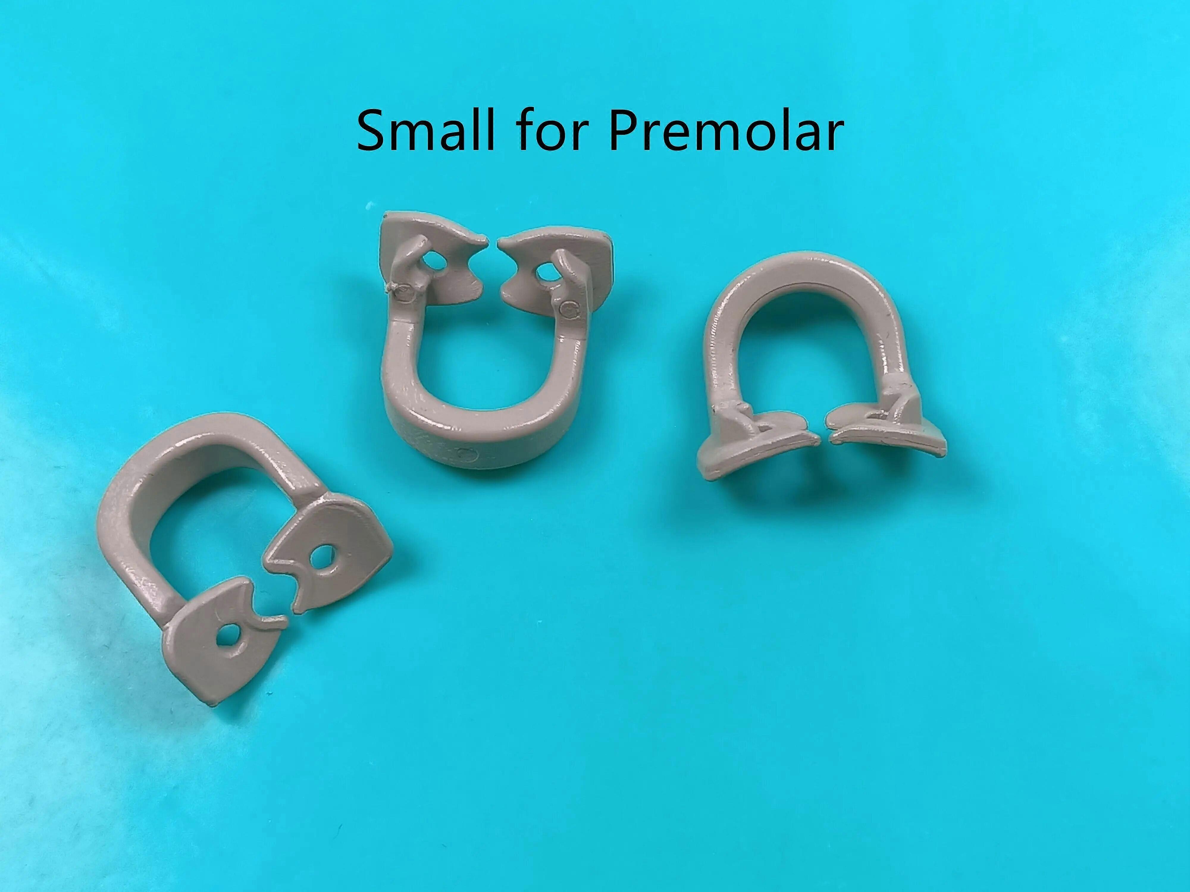 10Piece Dental Resin Kerr Style Soft Clamp Universal Rubber Dam Sheet ...