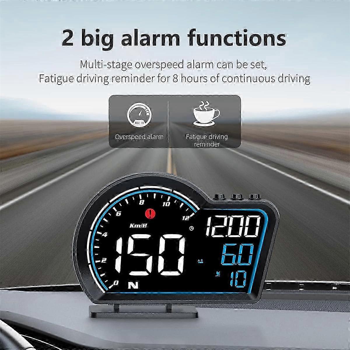 G16 Car GPS -Up Display HUD Speedometer Mileage Digital Clock Universal ...