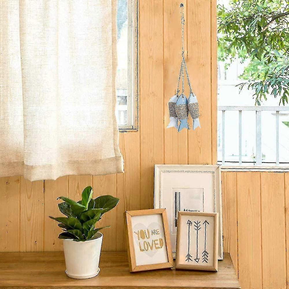 Wooden Fishes Wooden Wall Decor,6pcs Wooden Decoration Fish,wooden Fish ...