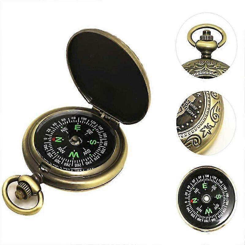 Brass Pocket Compass, Pocket Compass, Antique Compass, Copper Compass ...