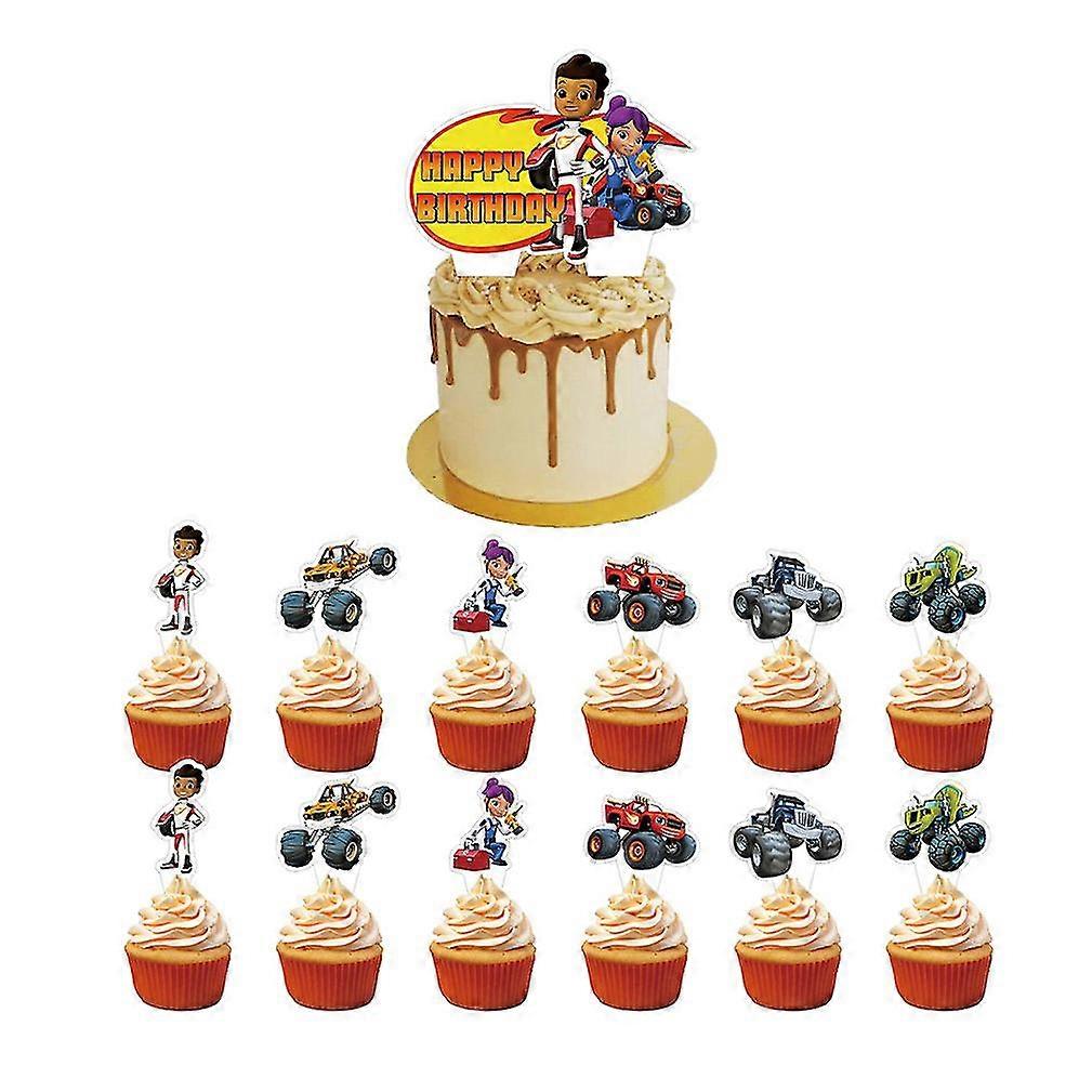 32pcs Blaze And The Monster Machines Balloon Kit Latex Balloons With ...