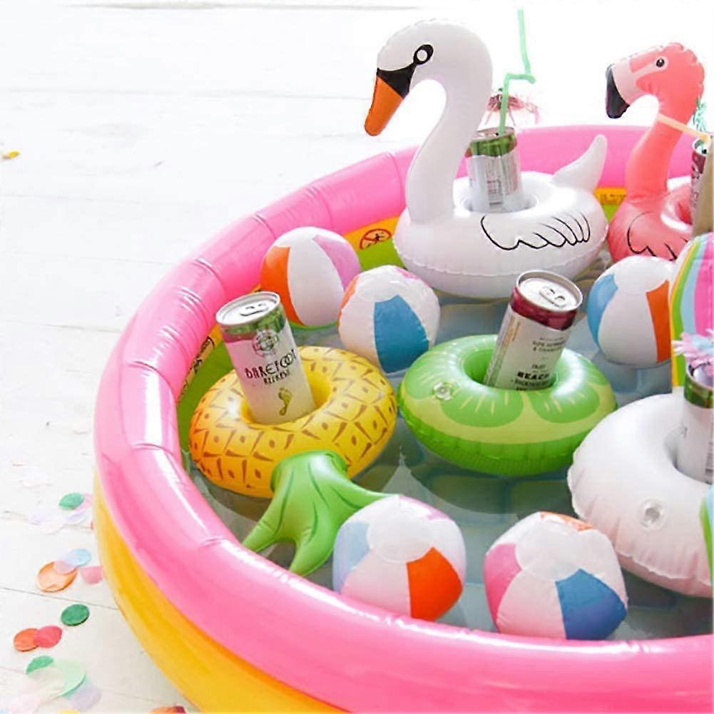 Inflatable Drink Holder, 25 Pack Pool Drink Floats Inflatable Cup ...