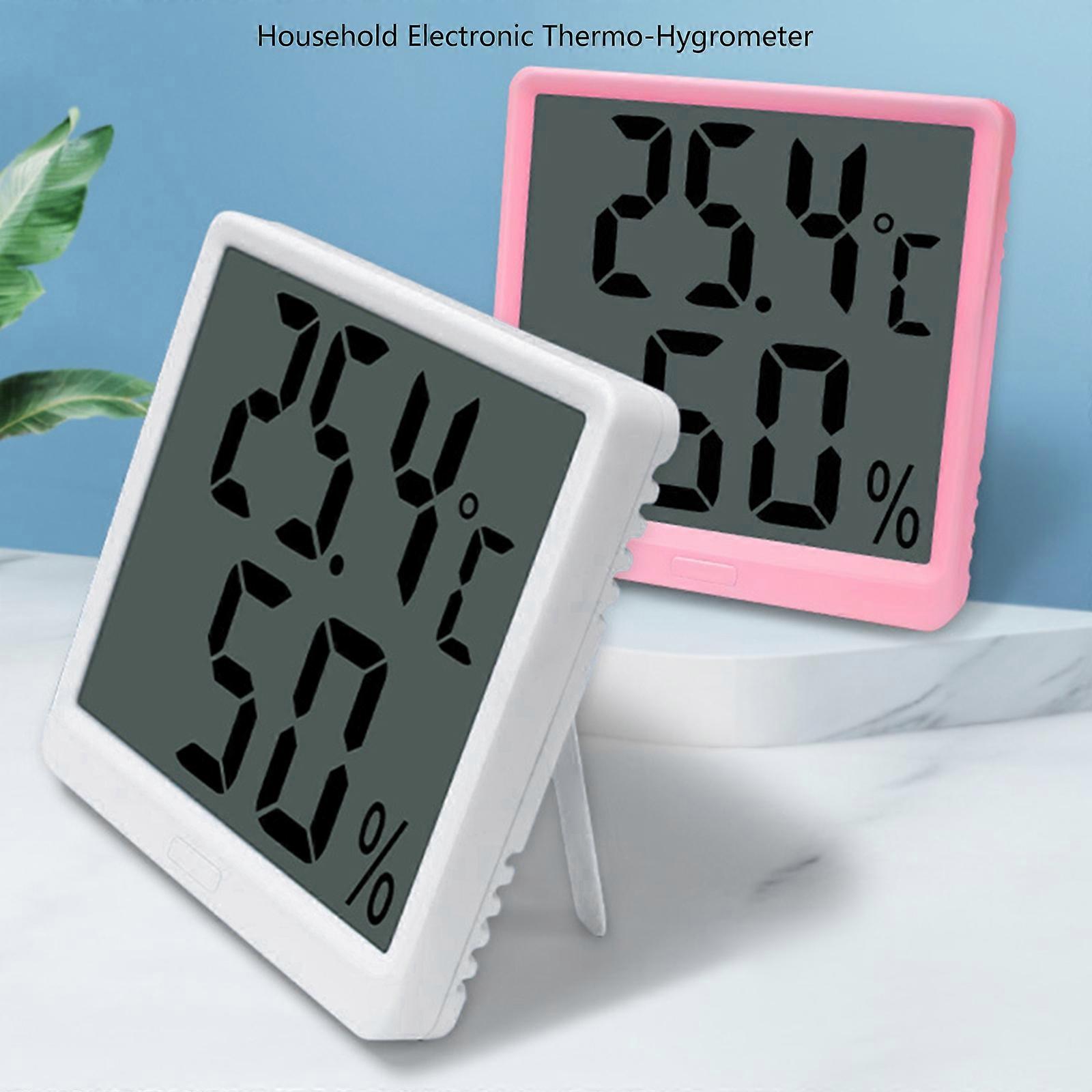 High Precision Thermometer Hygrometer Large Display / Wall Mount ...