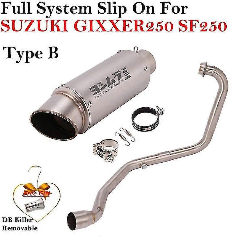 Exquisite exhaust pipeFull System Motorcycle GP Exhaust Escape For ...