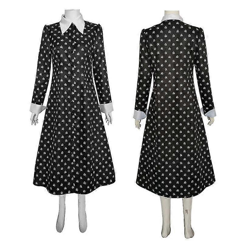 Wednesday Addams Wednesday Cosplay Costume School Uniform Outfits ...