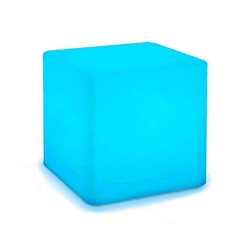 4" LED cube Night Light, 16 colors and Remote Control, Battery Ambient ...