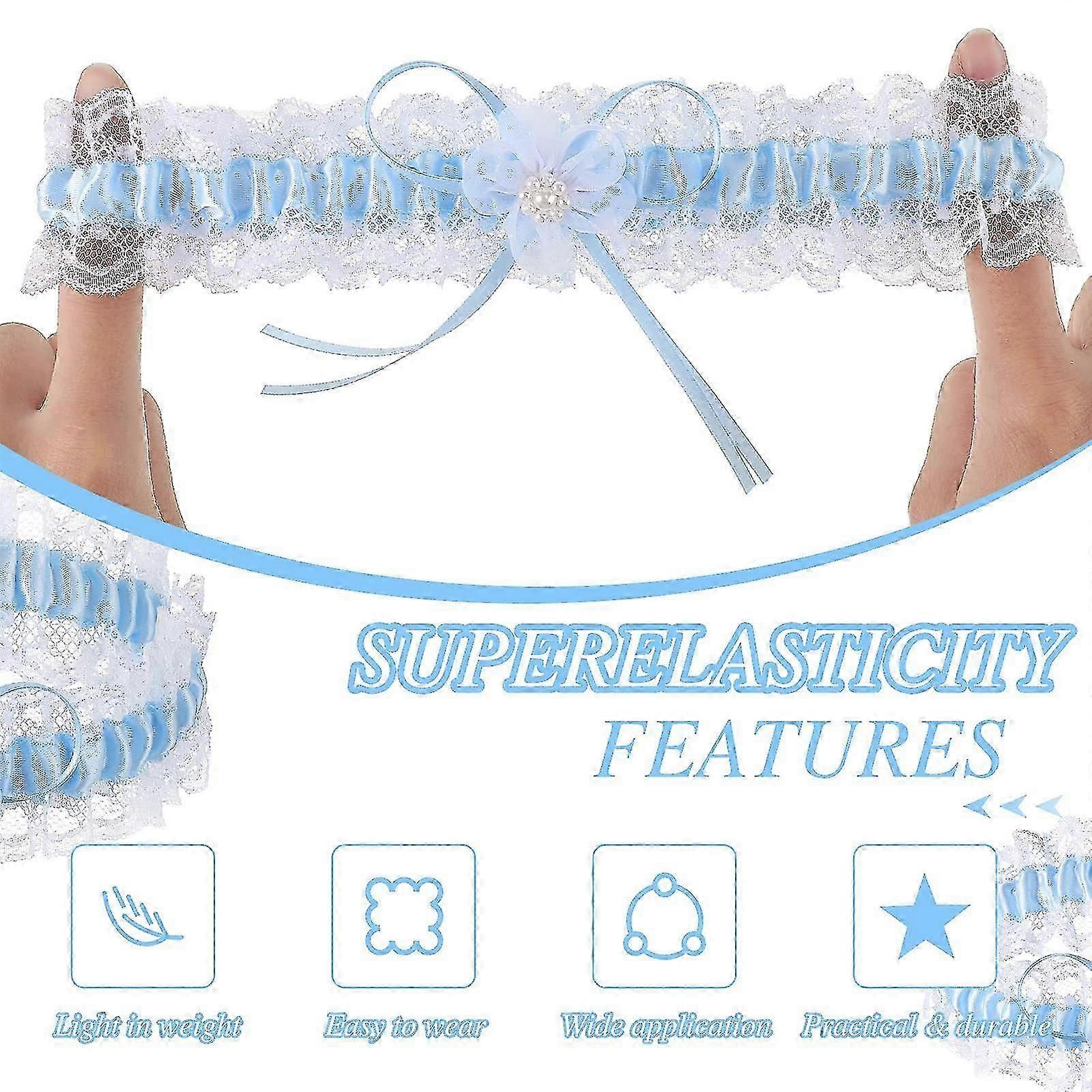 Wedding Garters For Bride, Women's Garter Belt Wedding Bridal Garter ...