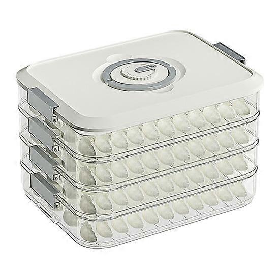 Deli Meat Container Dumpling Storage Box Multiple Layer BPA-Free ...