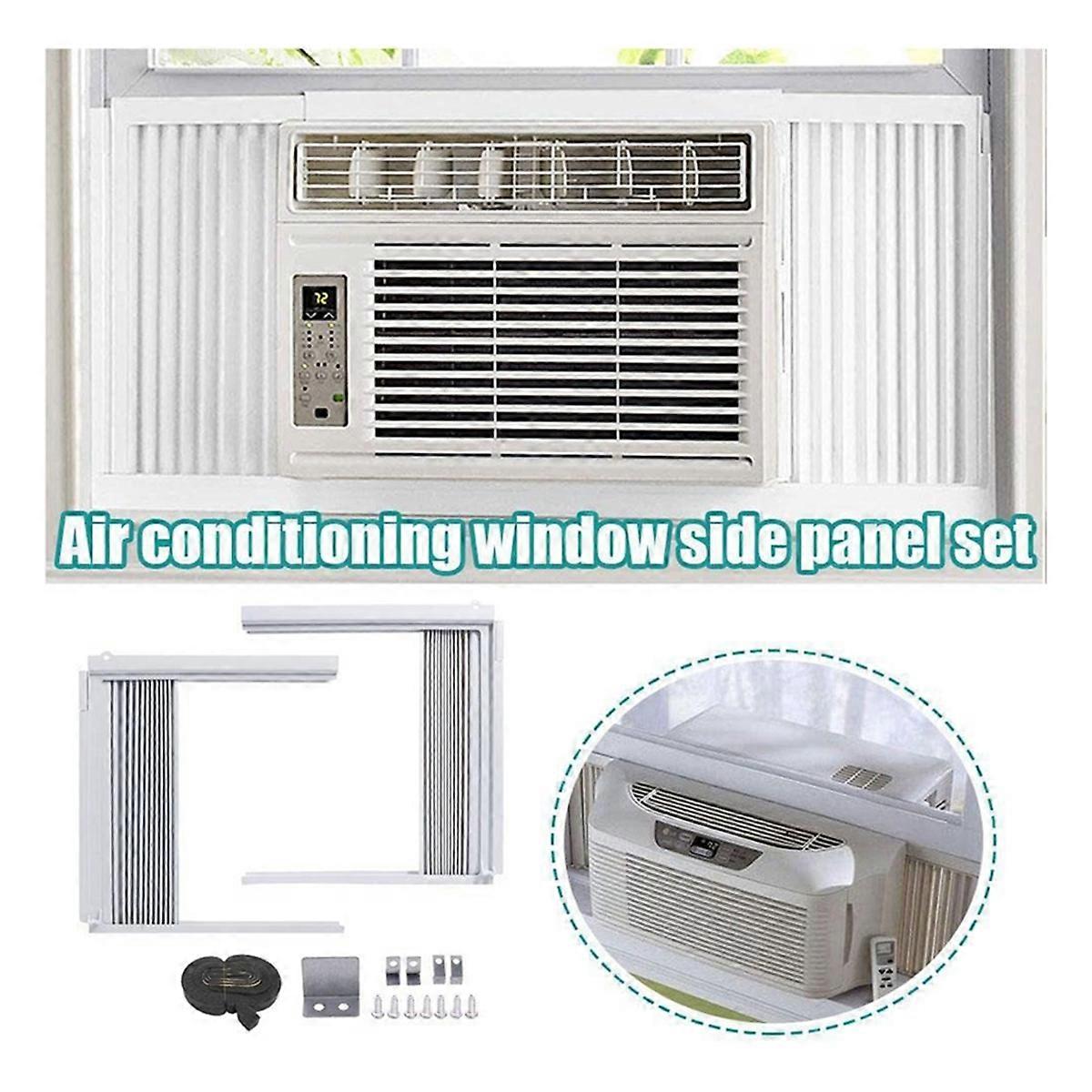 Window Air Conditioner Side Panels with Frame, Adjustable Insulation AC ...