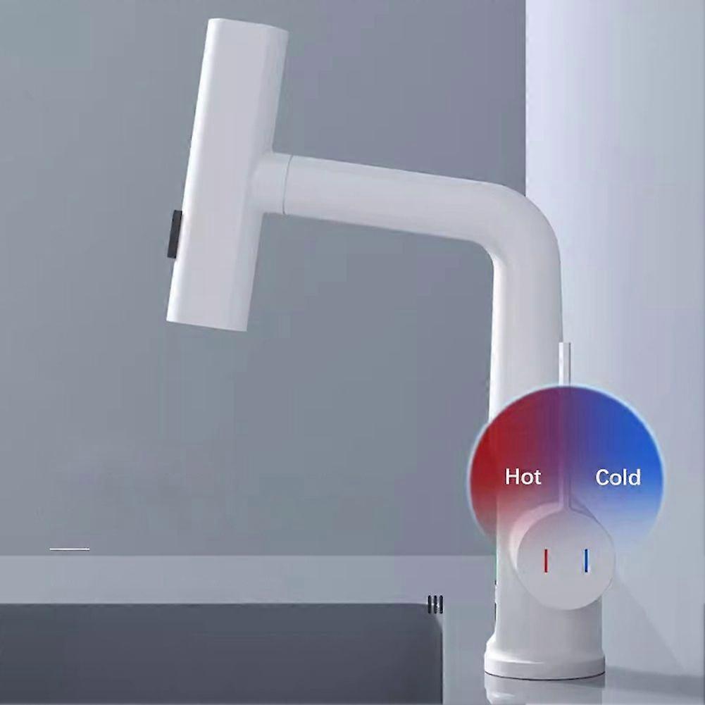 Waterfall Pull Out Kitchen Faucet Intelligent Digital Display Cold Hot ...