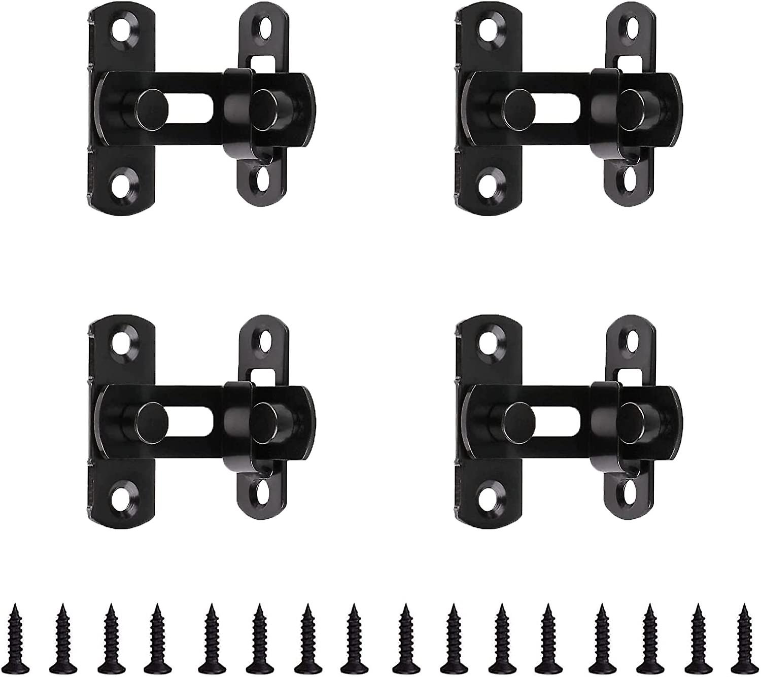 90 Degree Right Angle Latch, Stainless Steel Door Buckle, Barn Door ...