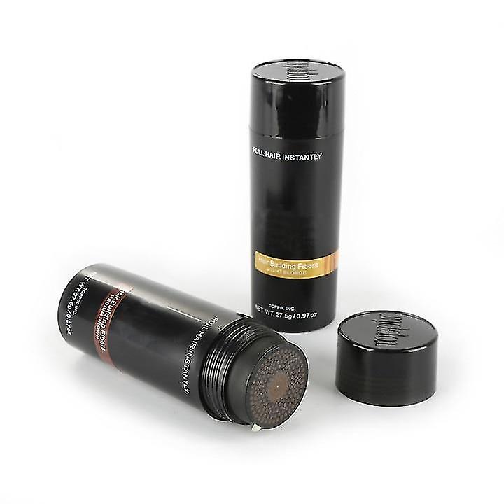 Medium Brown Authentic Keratin Hair Loss Building Fibers Applicator ...