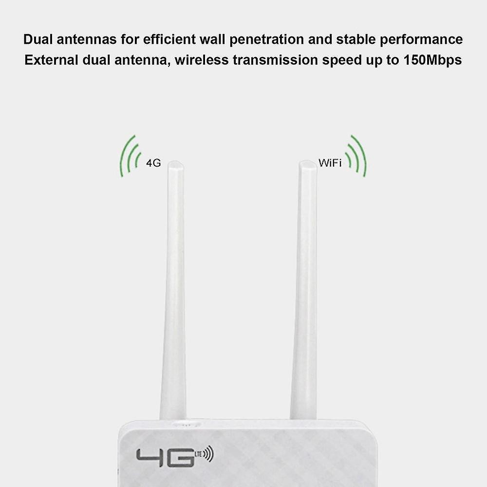 Lte Router 150mbps 4g Cpe Wireless Router External Antennas Wifi Modem ...