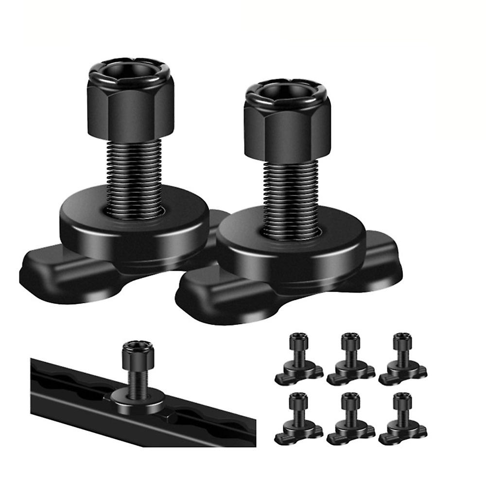 5 Pcs L-Track Double Lugs Threaded Strong Bearing Capacity Rail Stud ...