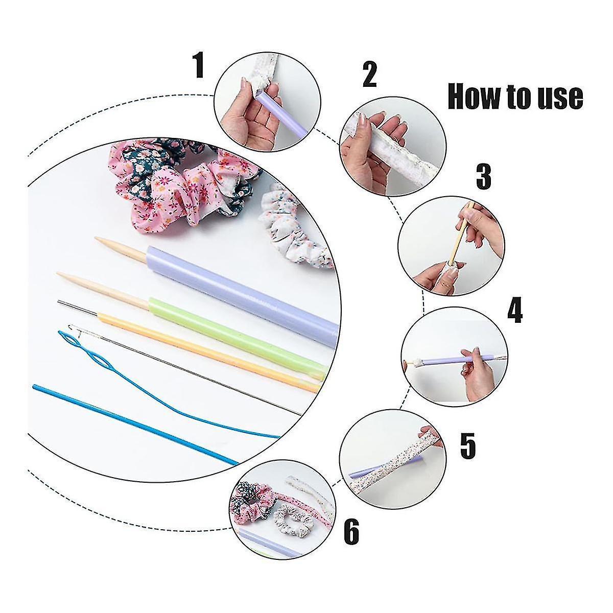 Fabric Tube Turning And Threading Tool Set Includes Drawstring Threader ...