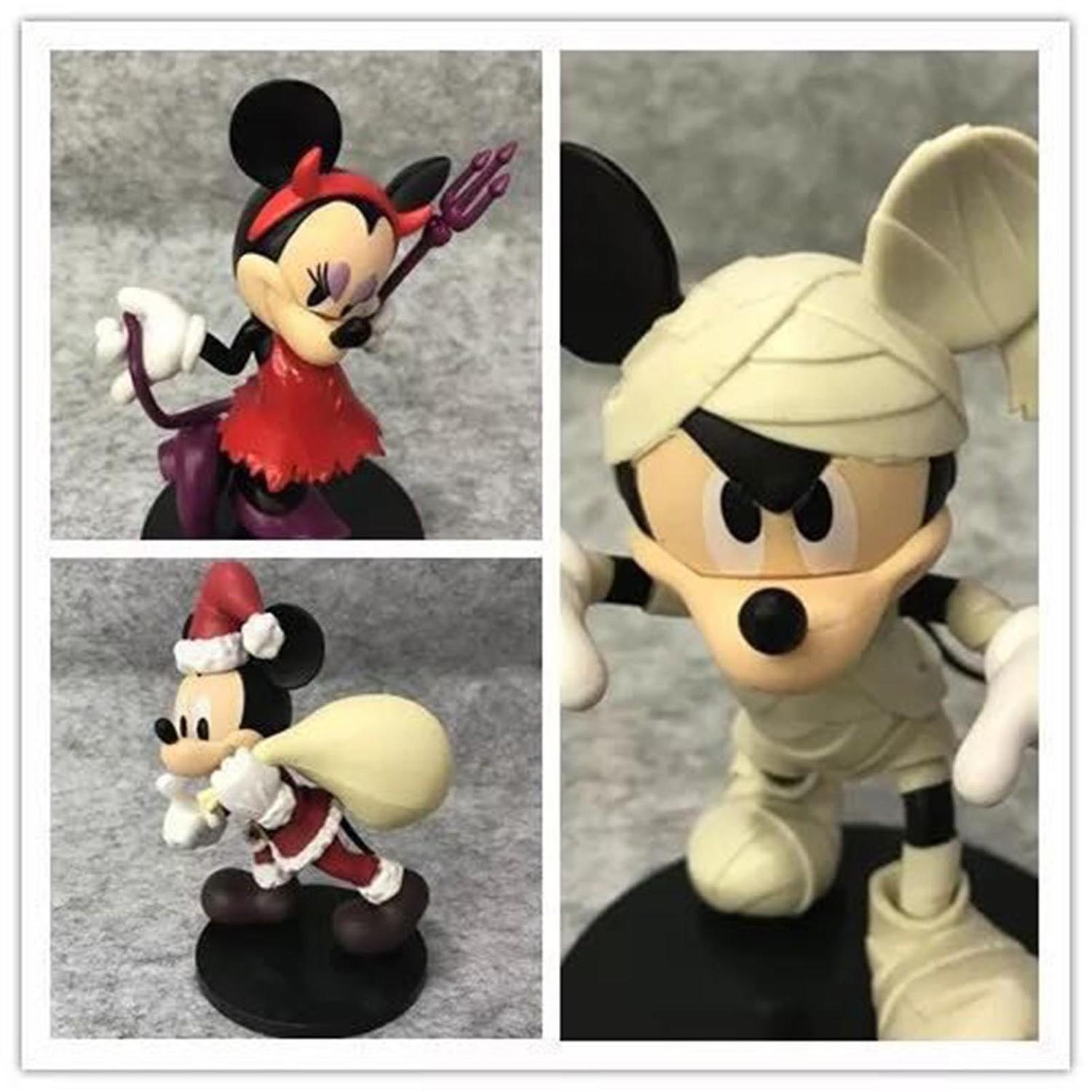 Mickey Model Cartoon Anime Figure Simulation PVC Mini Collectible ...