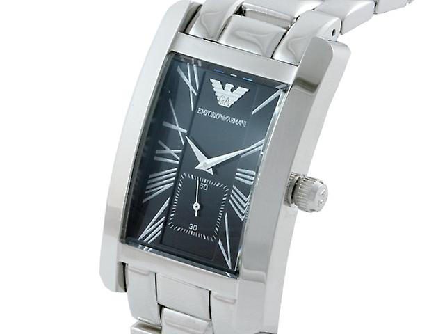 Emporio Armani Ar0156 - Mens Classic Stainless Steel Designer Watch ...