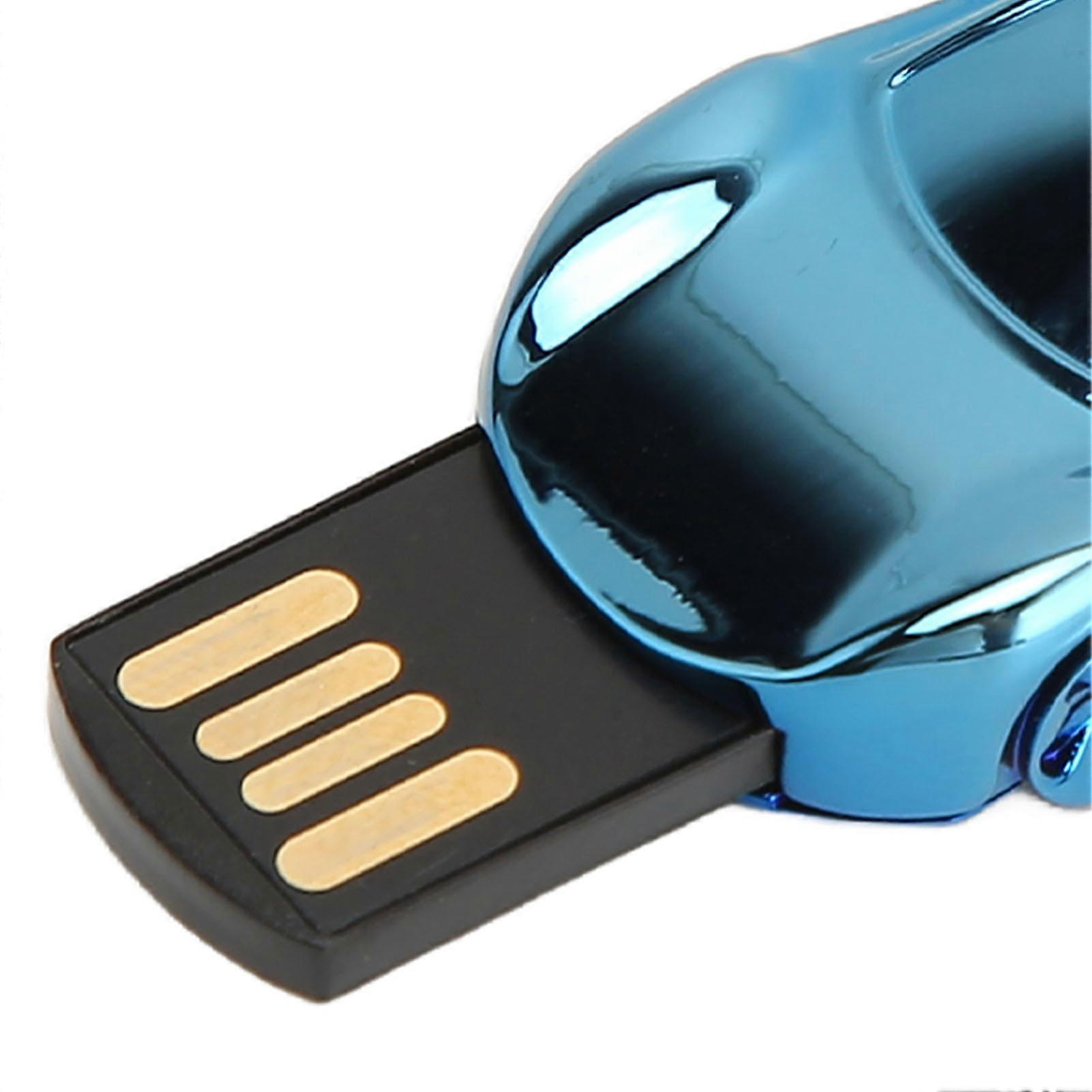USB Flash Drive Mini Cool Sports Car Shape Plug and Play Metal USB2.0 ...