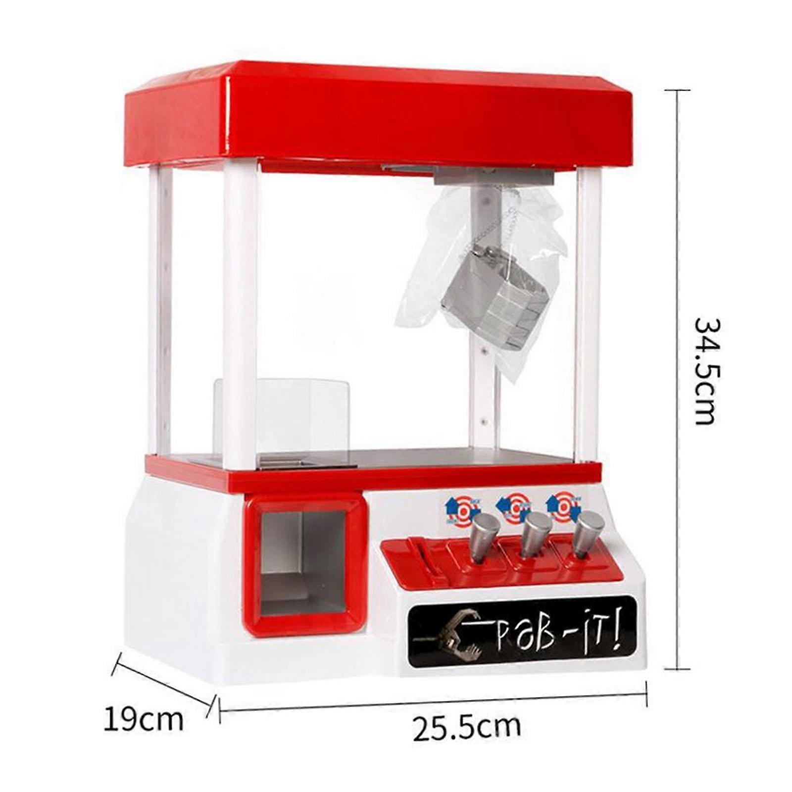 Claw Toy Grabber Machine Manual Small Arcade Claw for Birthday Home ...