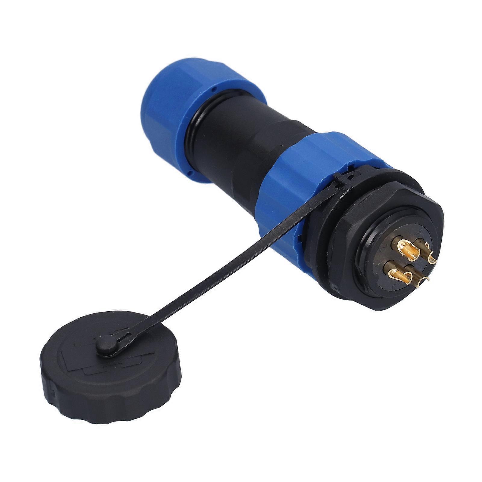 Aviation Plug Socket IP68 Waterproof Connector Rear Nut Male Female ...