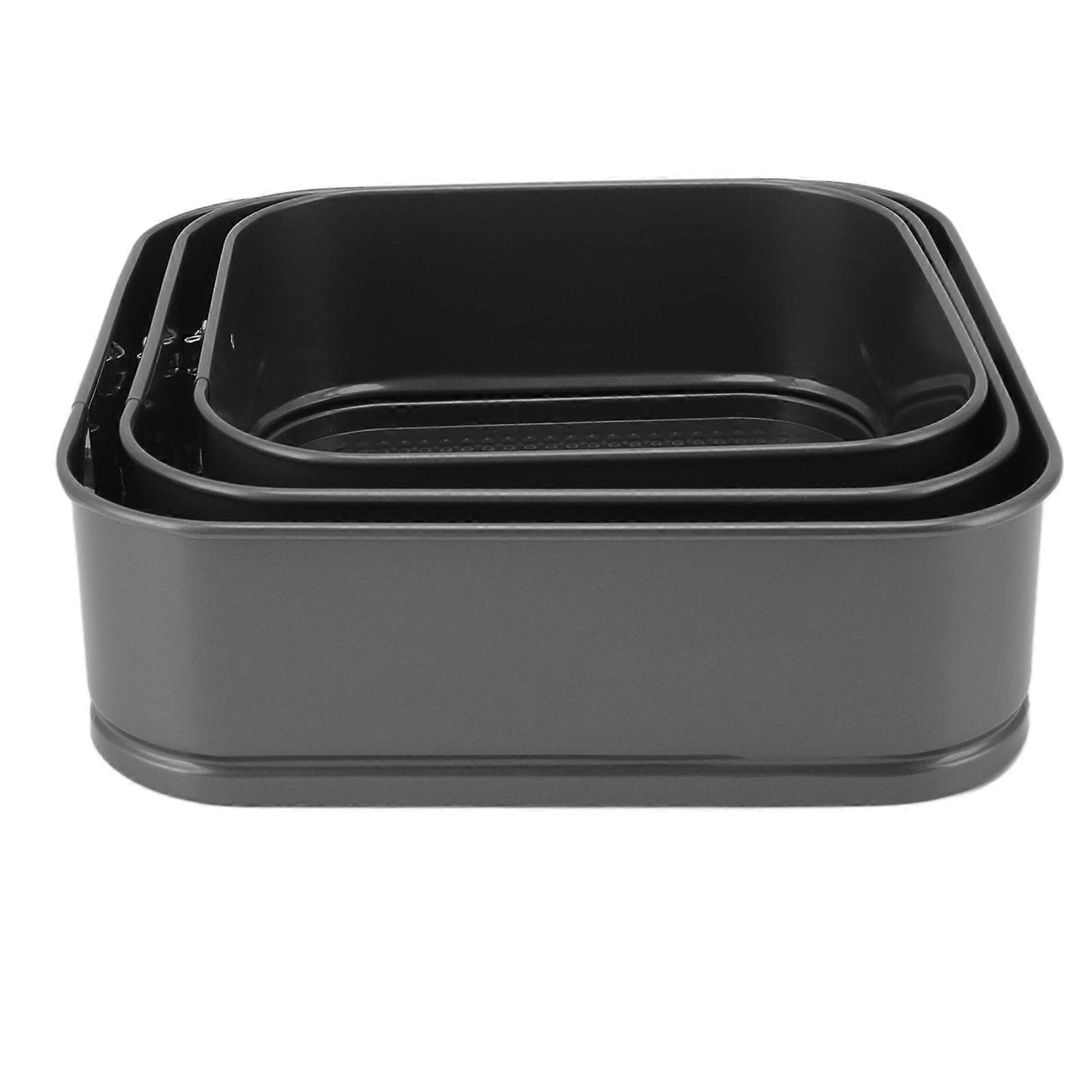 Springform Cake Pan Quadrate Prevents Stick Removable Bottom Leakproof ...