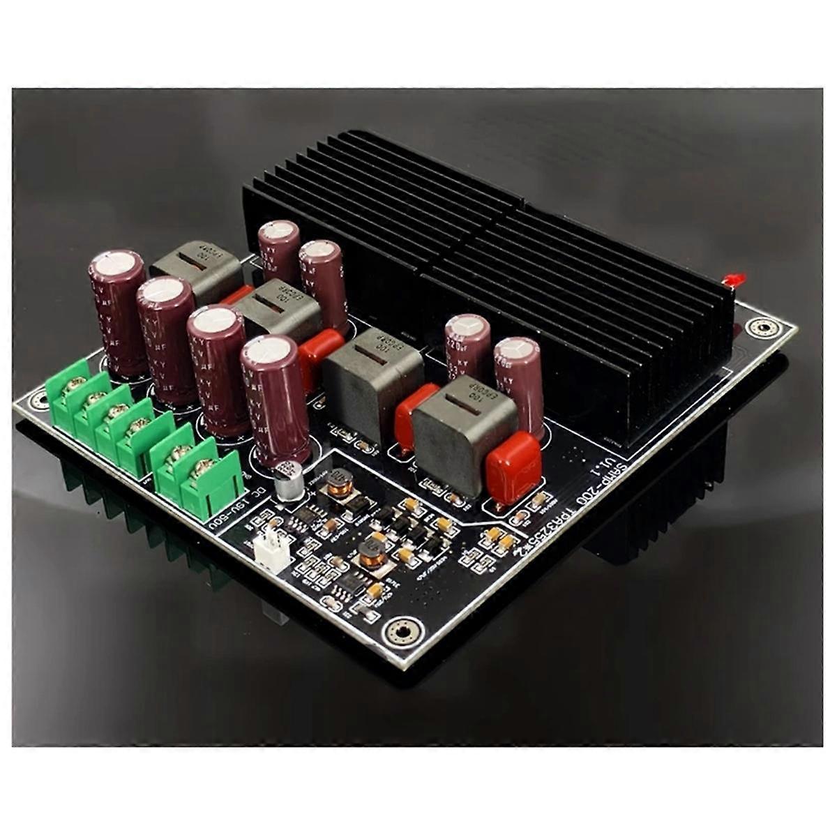 SAMP-200 HIFI Dual Core TPA3255 Stereo Amplifier Board 2 Channel 600W+600W Class D Digital Power ...