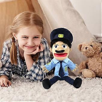 Game Jeffy Hand Puppet Doll Toy Movable Mouth Props Chef Police Prince ...