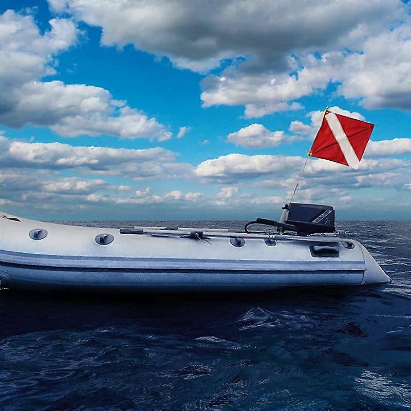 Dive Flag for Scuba Diving Spearfishing Use with Float, Buoy, Boat ...
