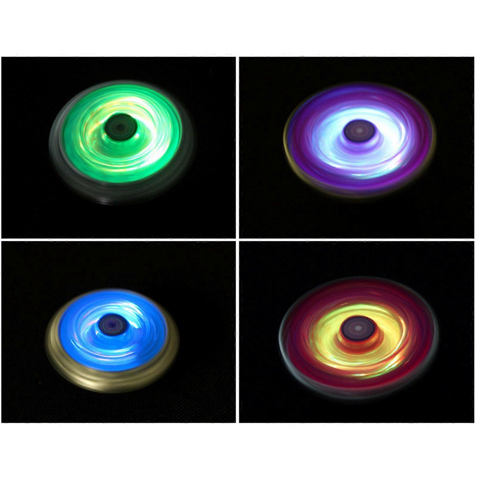 Luminous Gyro with Colorful Light Fighting Gyro with Pull Ruler ...