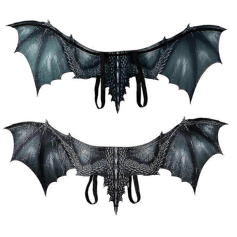 Black Halloween Dragon Wings Cosplay Performance Prop Decoration Stage ...
