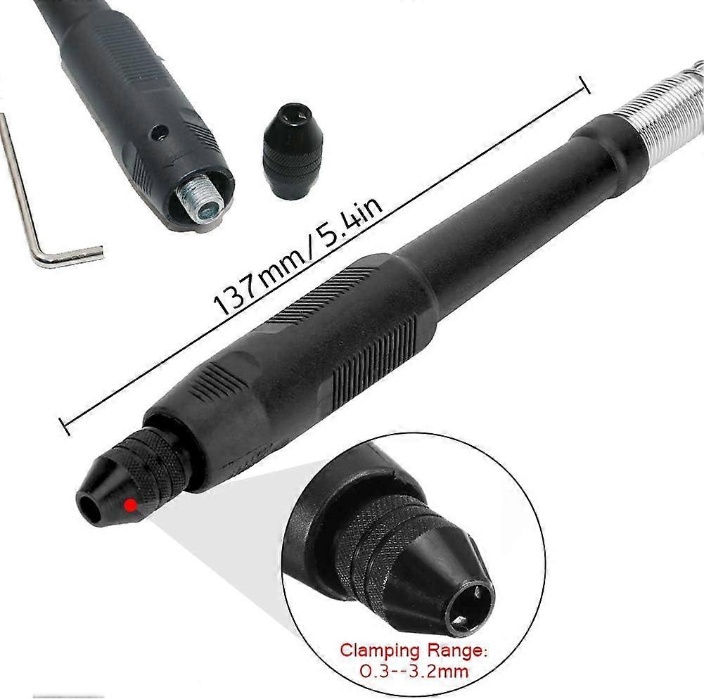 3.175mm Flex Shaft Adapter Attachment Extension Cord Flexible Drill ...