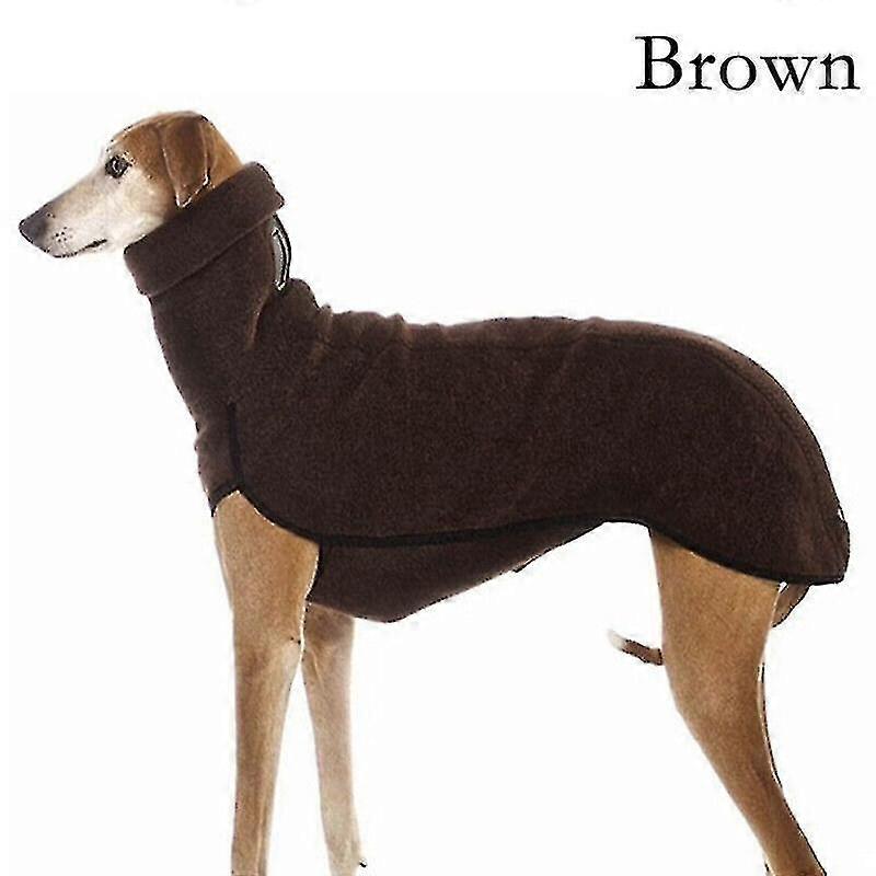 Pet Dog Winter High Collar Jumper Sweater Greyhound Whippet Clothes ...