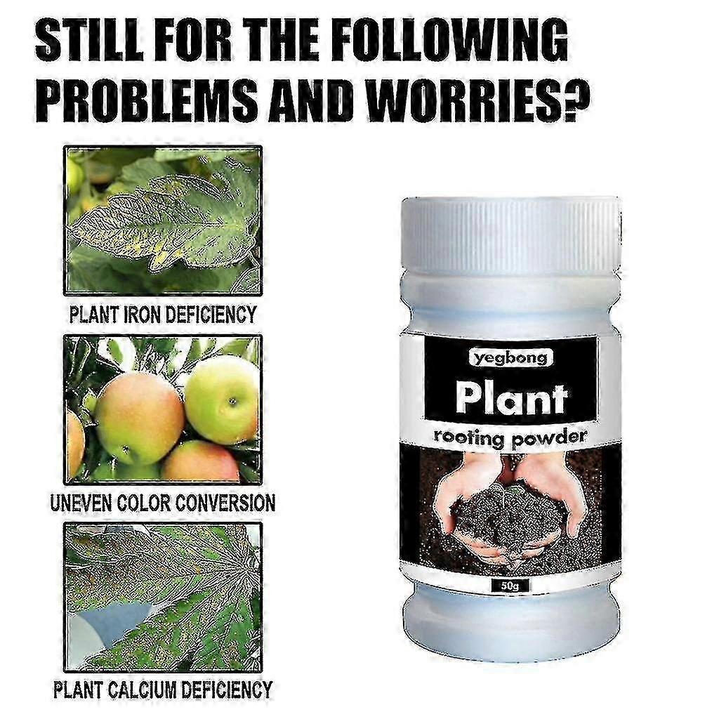 Plant Hormone Rooting Powder - Stimulate Root Growth For Transplanting ...