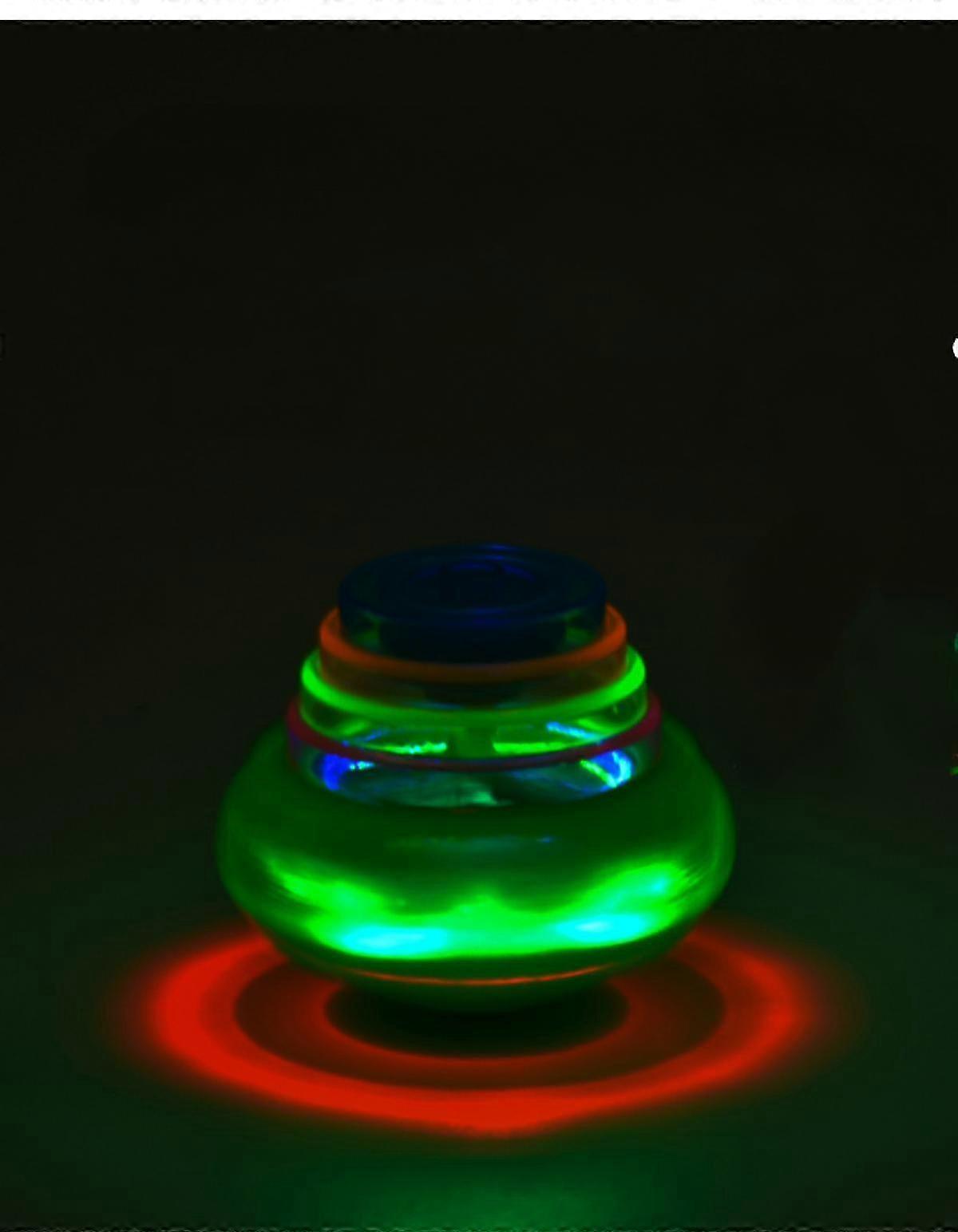 Light Up Spinning Tops For Kids, Set Of 2, Ufo Spinner Toys With ...