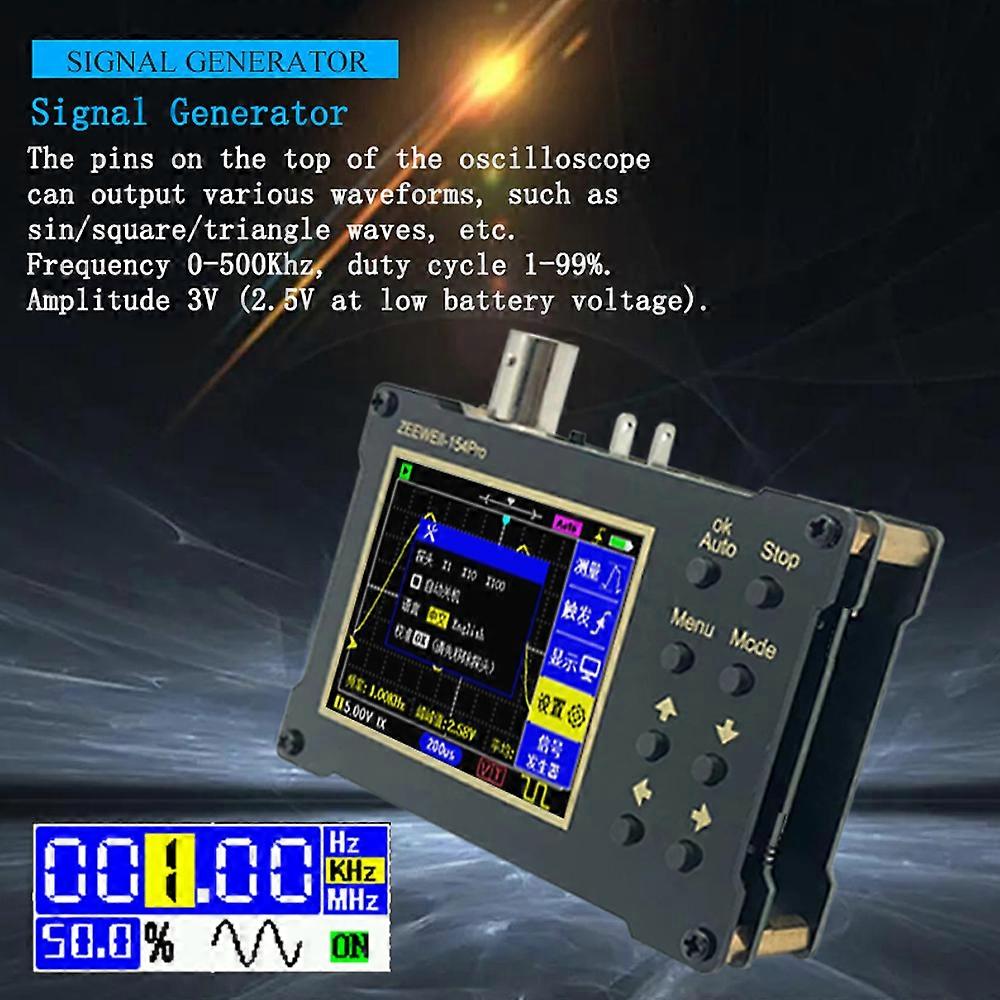 DSO154Pro Entry-level Digital Oscilloscope 1MHz/18MHz Bandwidth 40MSa/s ...