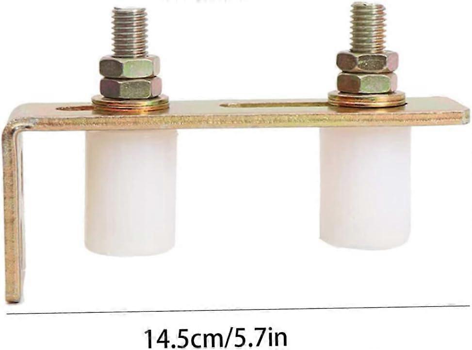 Slide Gate Guide Post Rollers Adjustable Dual Nylon Rollers L Rear Post ...