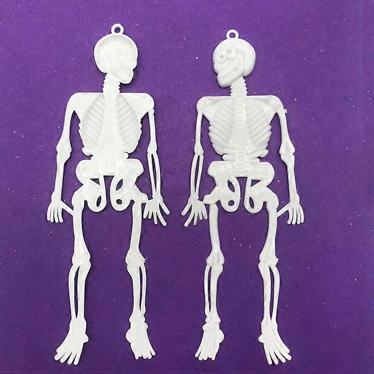 Halloween Skeleton Skull Luminous Skull Skeleton Simulation Human Bones ...