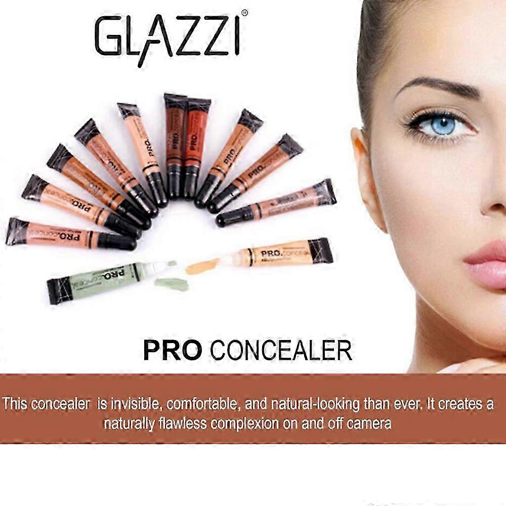 Glazzi Pro Concealer Eye Makeup Coverage Hd - 9 Shades | Fruugo UK